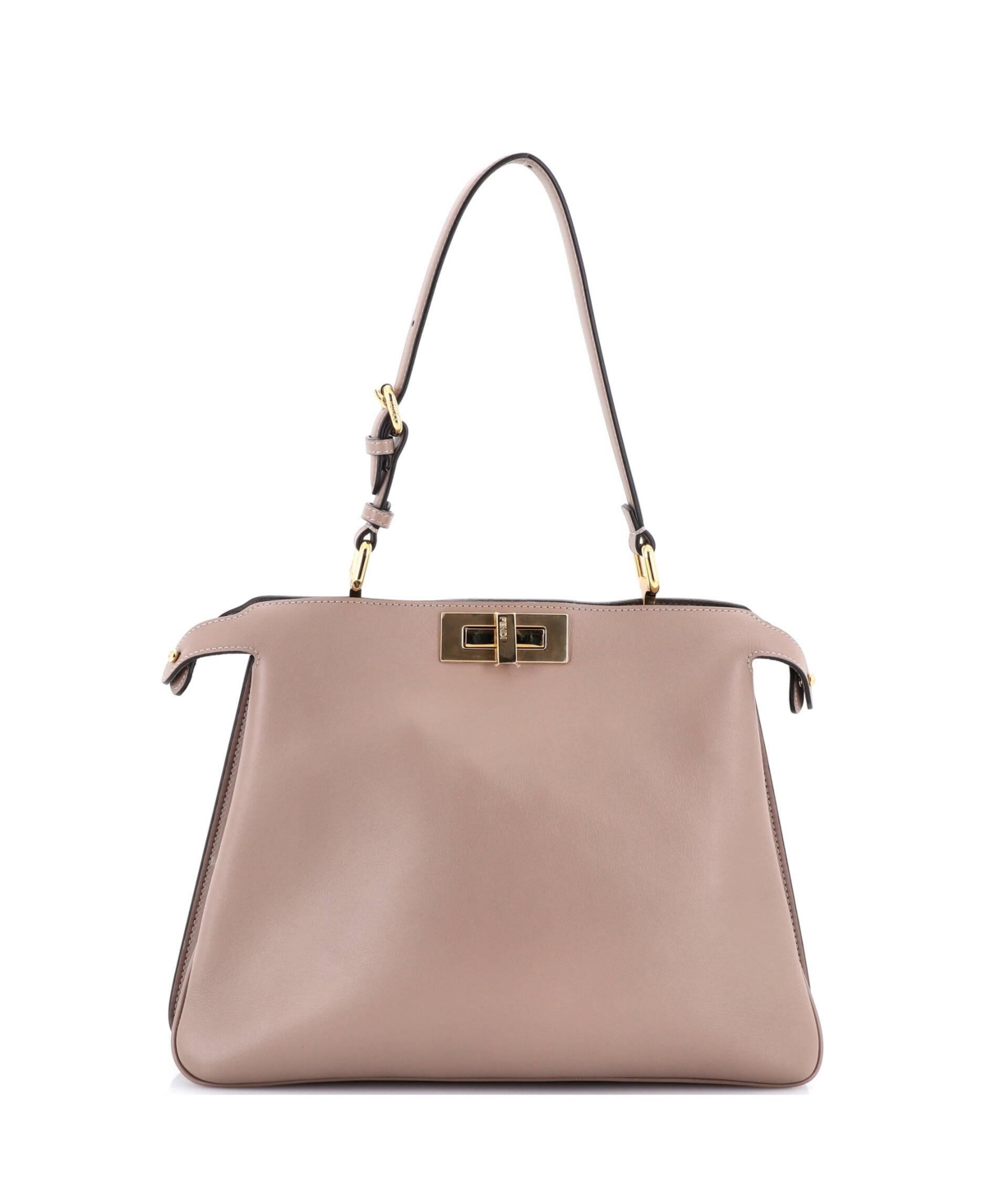 Click here for Pre-Owned Fendi Medium Soft Peekaboo ISeeU Bag Lea... prices