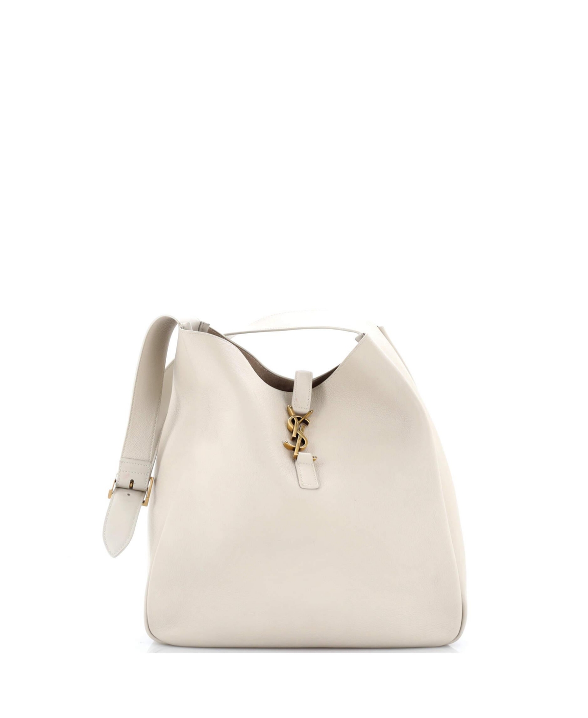 Click here for Pre-Owned Saint Laurent Large Le 5 a 7 Supple Hobo... prices