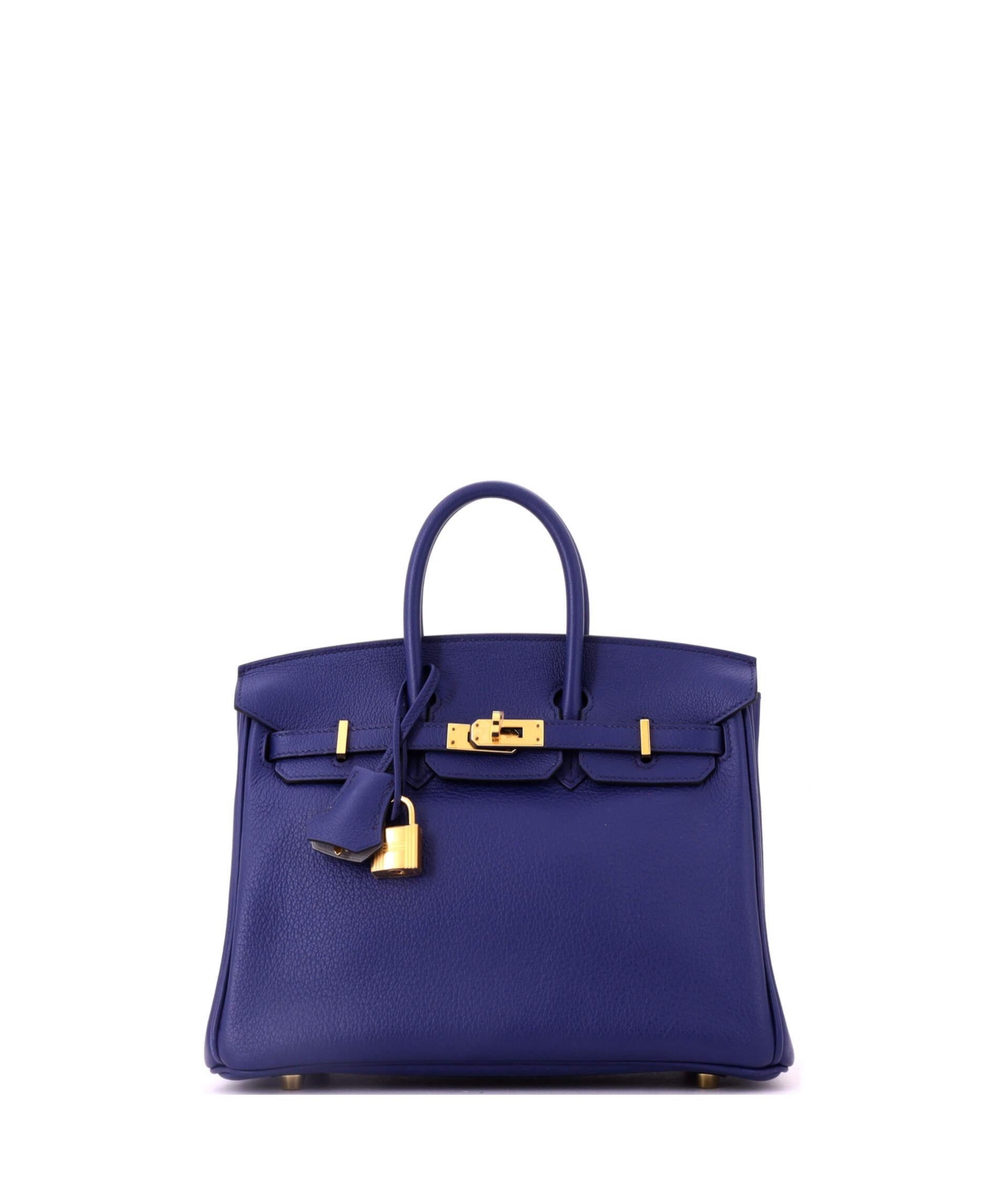 Click here for Pre-Owned HERMES Birkin 25 Handbag Verso Novillo w... prices