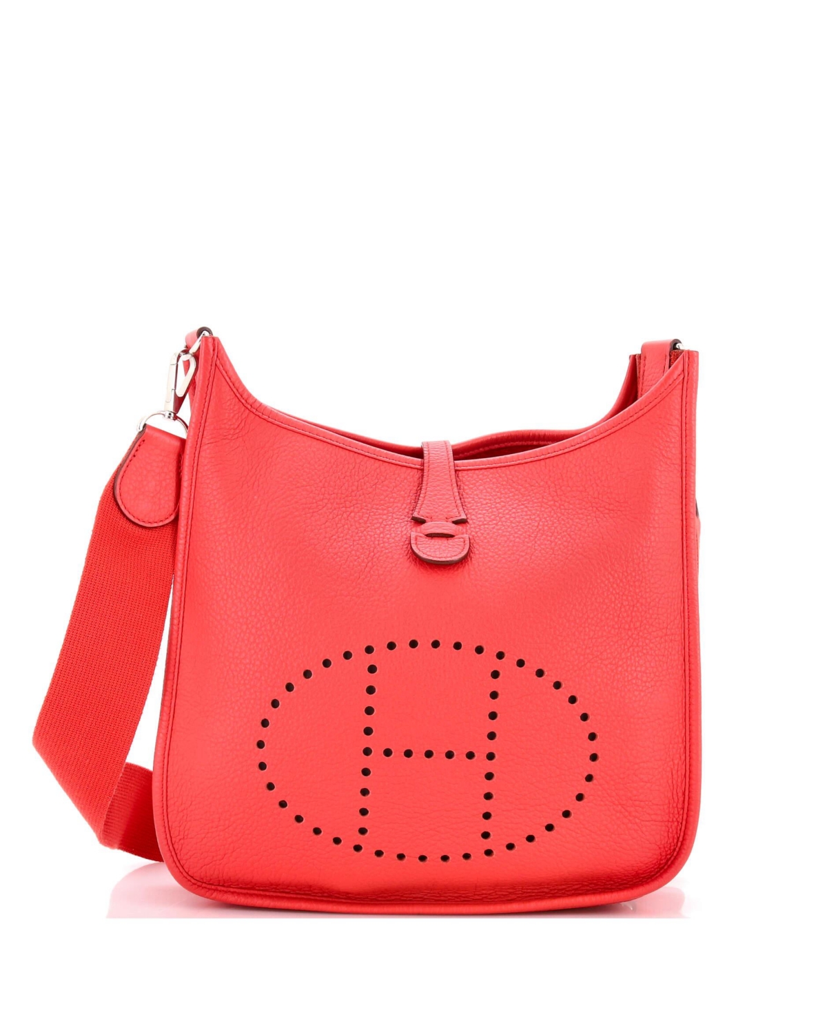 Click here for Pre-Owned HERMES Pm Evelyne Bag Gen Iii Clemence -... prices