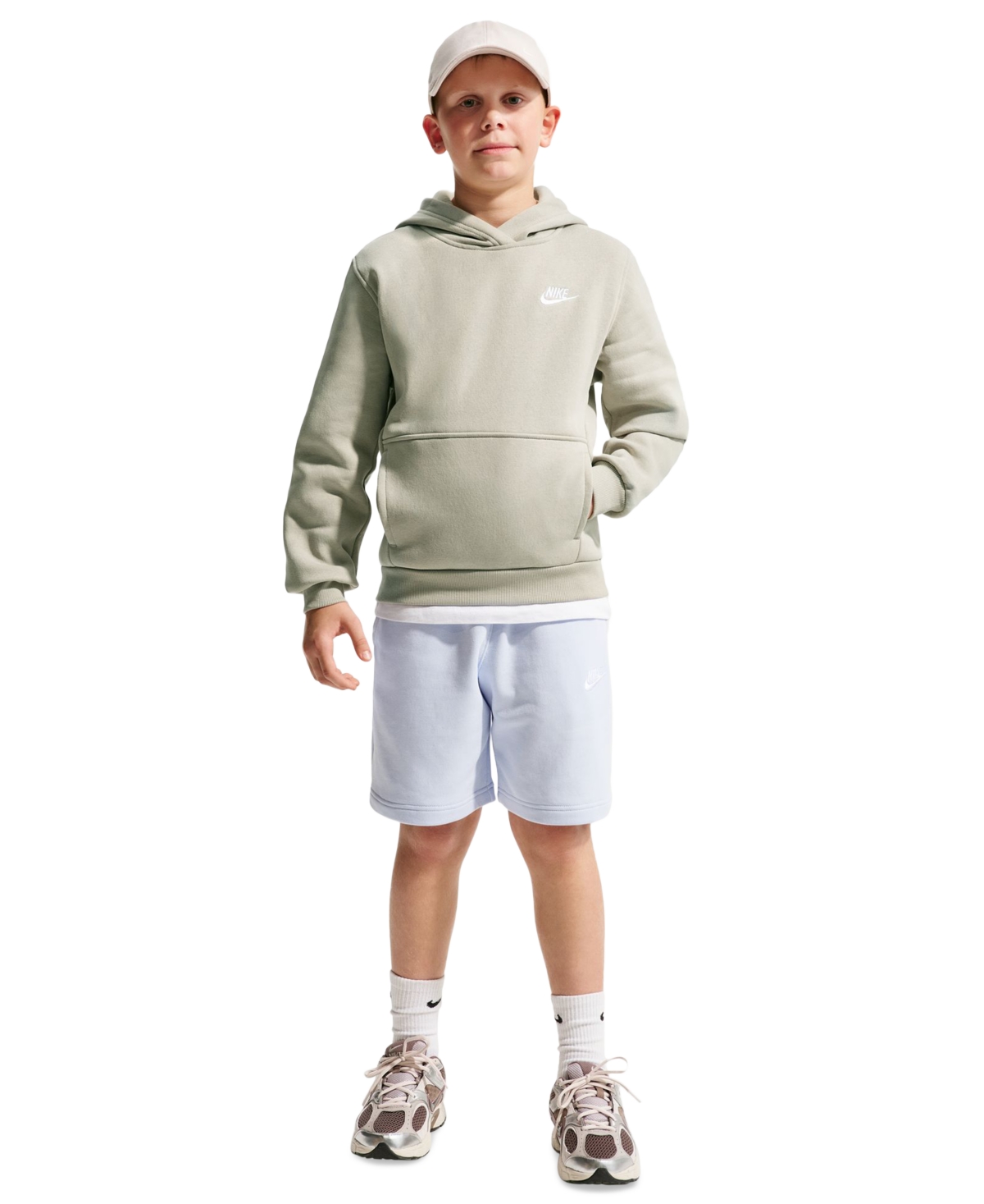 Click here for Nike Sportswear Big Kids Club Fleece Pullover Hood... prices