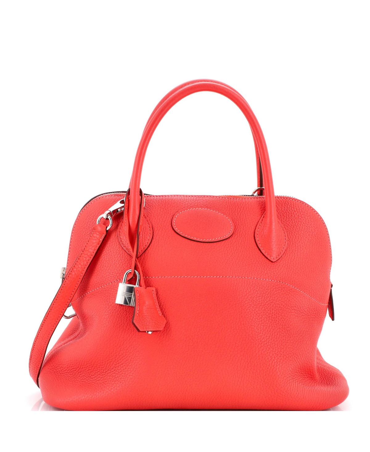 Click here for Pre-Owned HERMES 31 Bolide Bag Clemence - Red prices