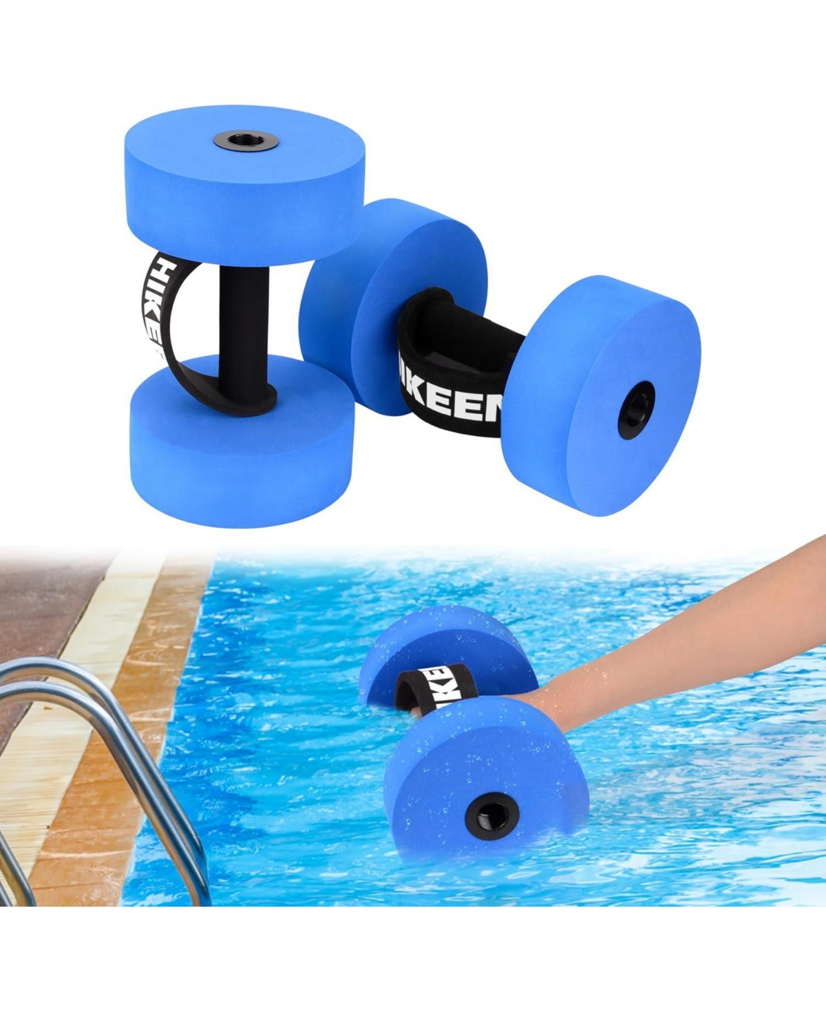 Click here for Hikeen Aquatic Exercise Dumbbells Water Dumbbell P... prices