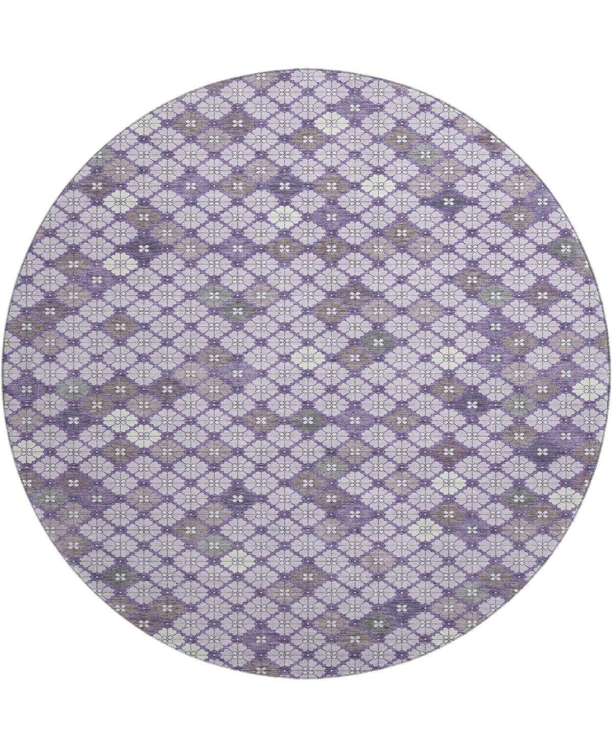 Click here for Addison Mayfield AMF1837 8 x 8 Round Area Rug - La... prices