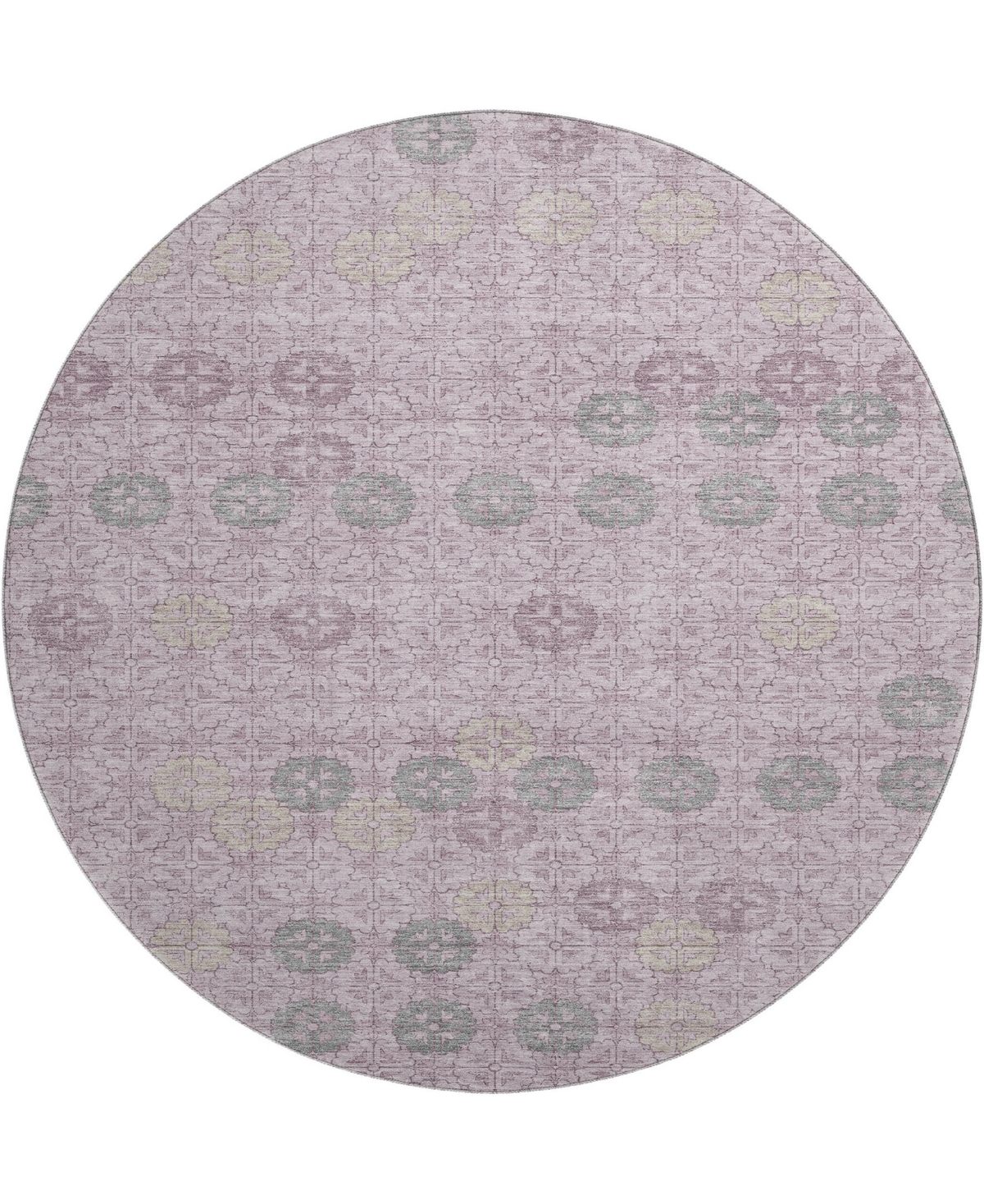 Click here for Addison Mayfield AMF1855 8 x 8 Round Area Rug - Pl... prices