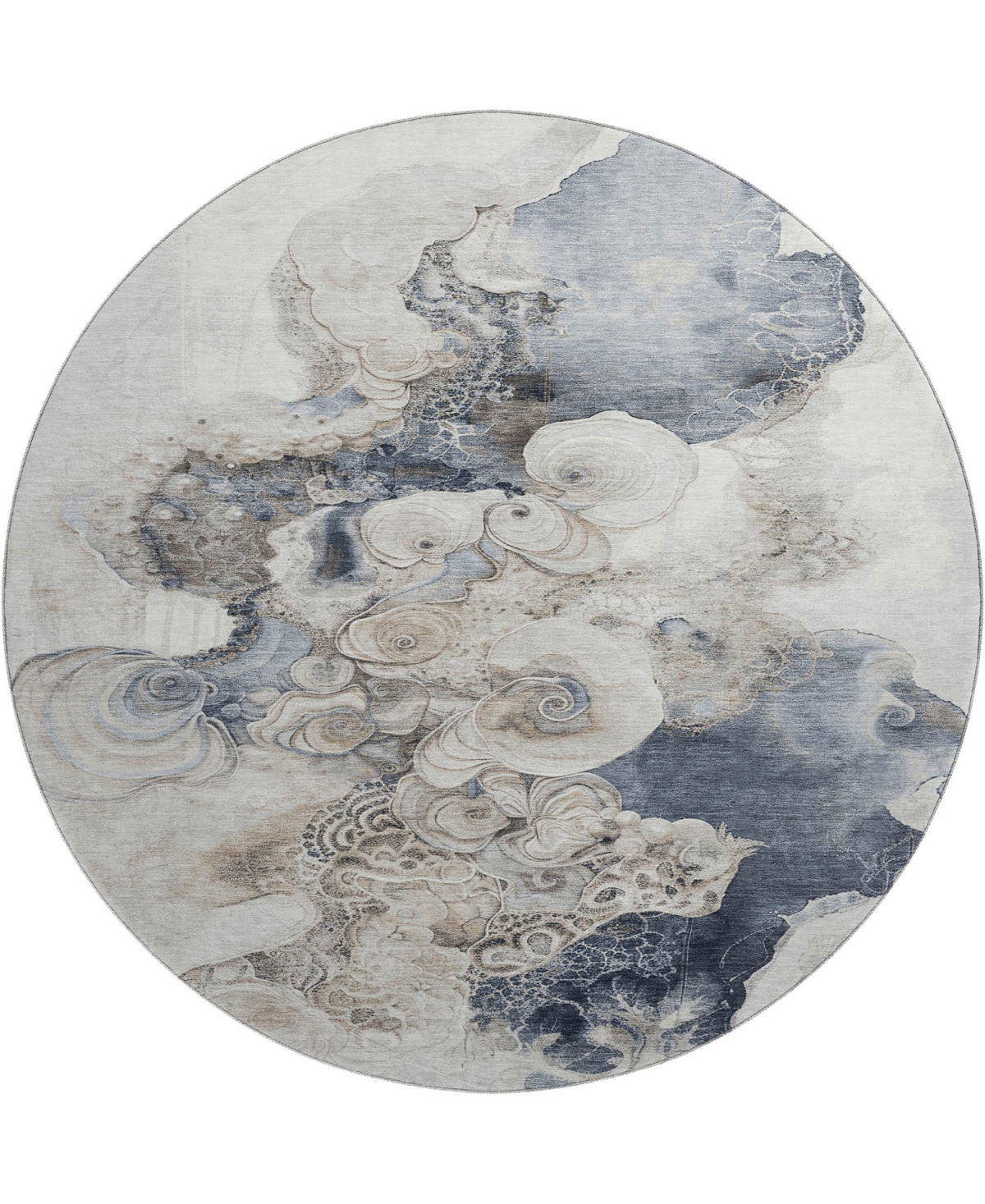Click here for Addison Mayfield AMF1860 8 x 8 Round Area Rug - Iv... prices