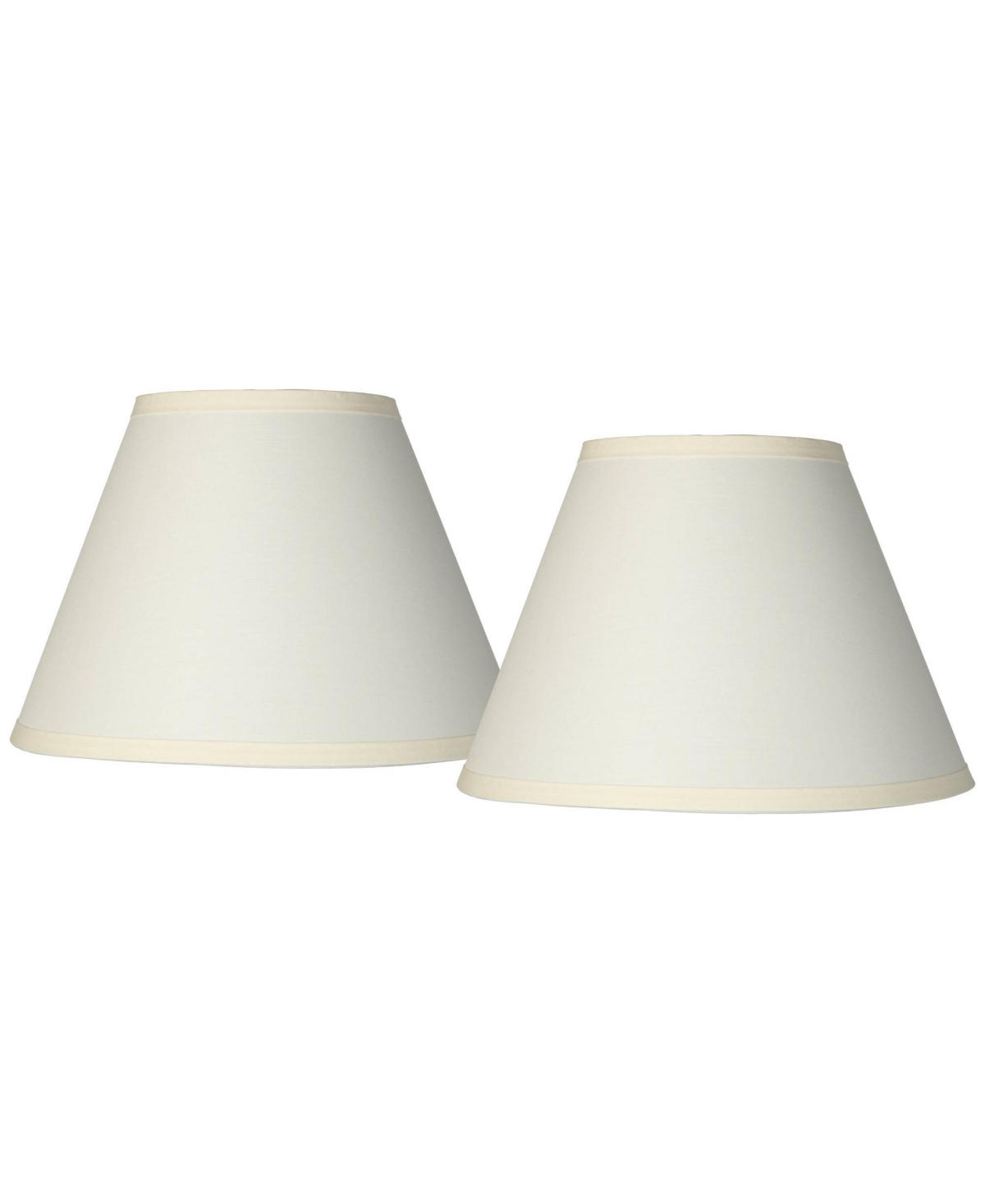 Click here for Springcrest Set of 2 Empire Lamp Shades Ivory Smal... prices