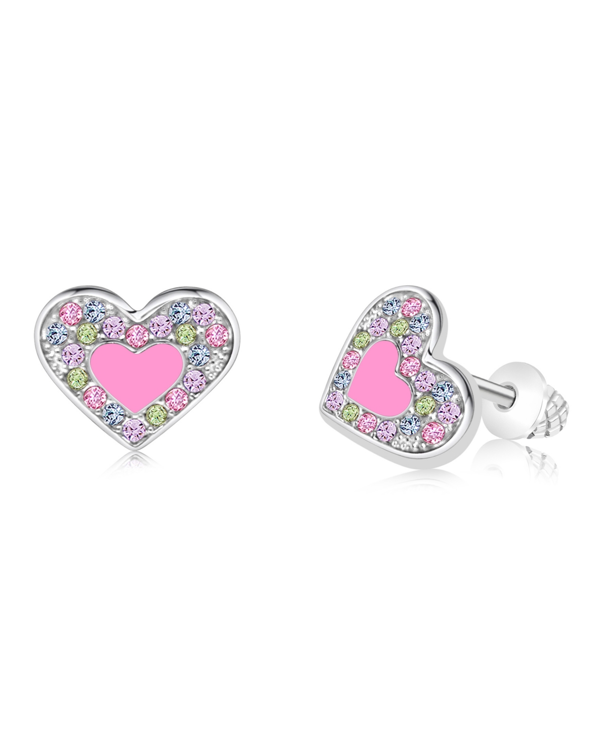Click here for Chanteur Girls Heart Hypoallergenic Earrings with... prices