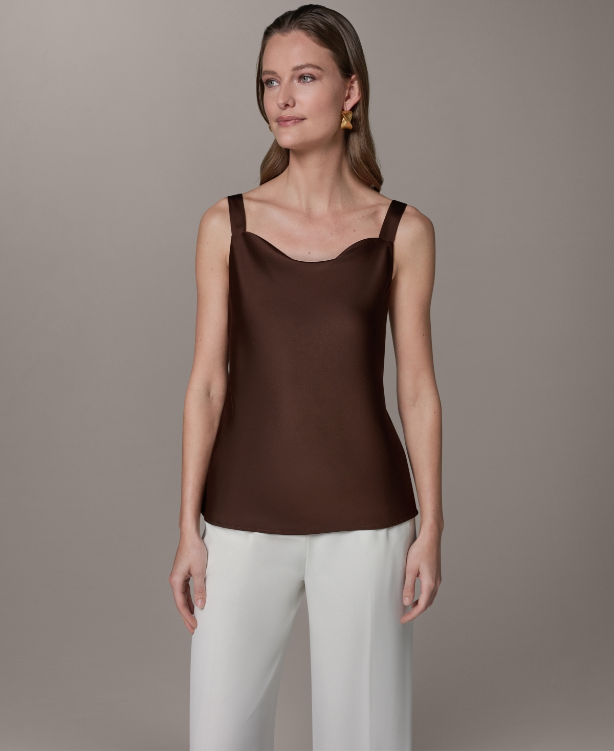 Click here for Donna Karan New York Womens Cowl Neck Camisole - C... prices