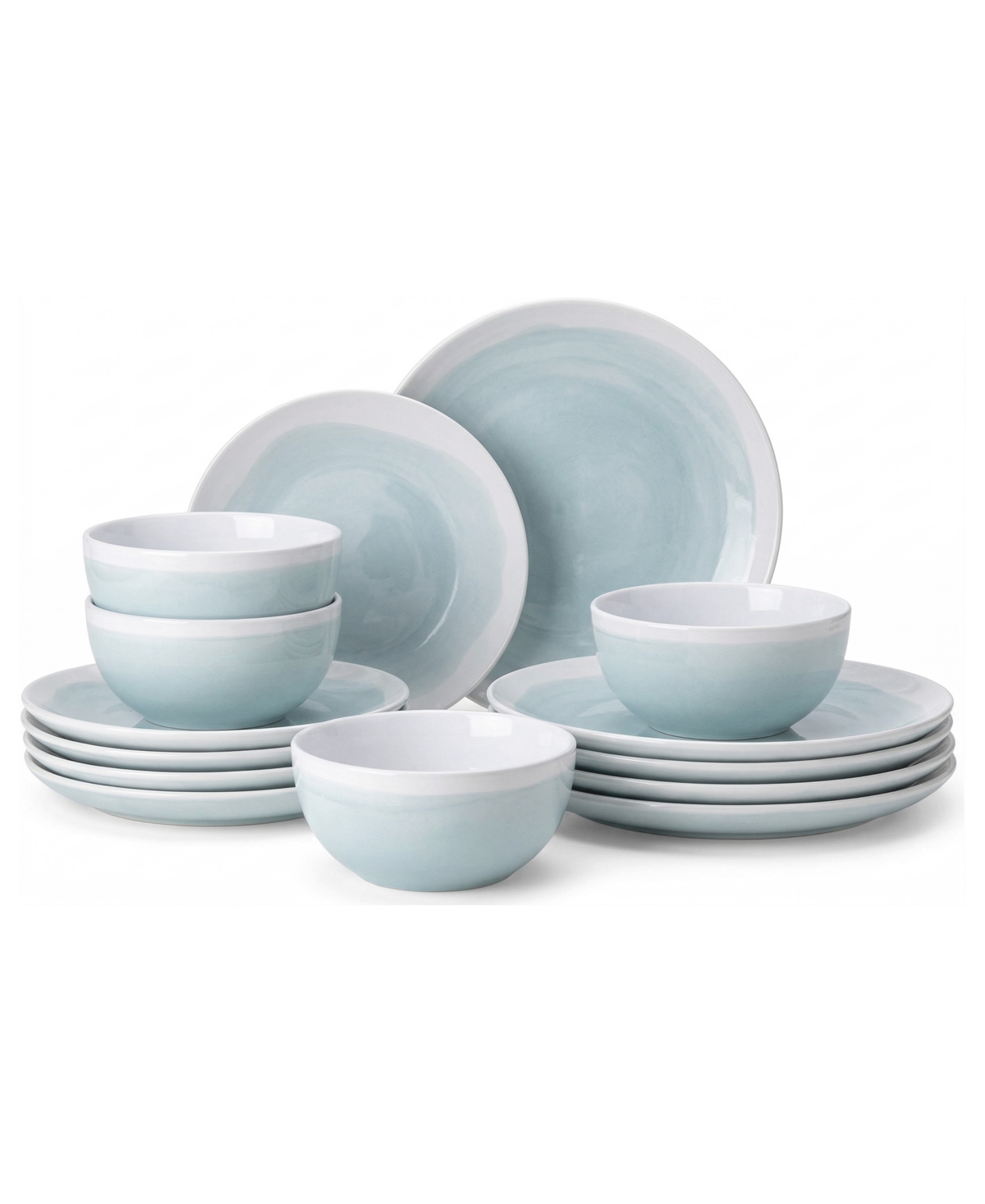 Click here for American Atelier Oasis Dinner Set  12 Piece - Mint prices