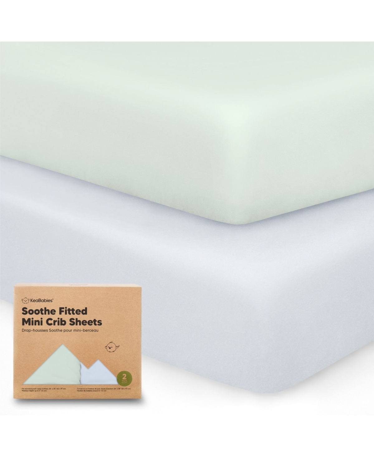 Click here for KeaBabies Mini Crib Sheets for Baby Girls  Boys  2... prices