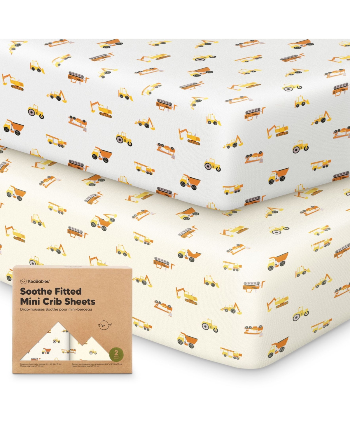 Click here for KeaBabies Mini Crib Sheets for Baby Girls  Boys  2... prices