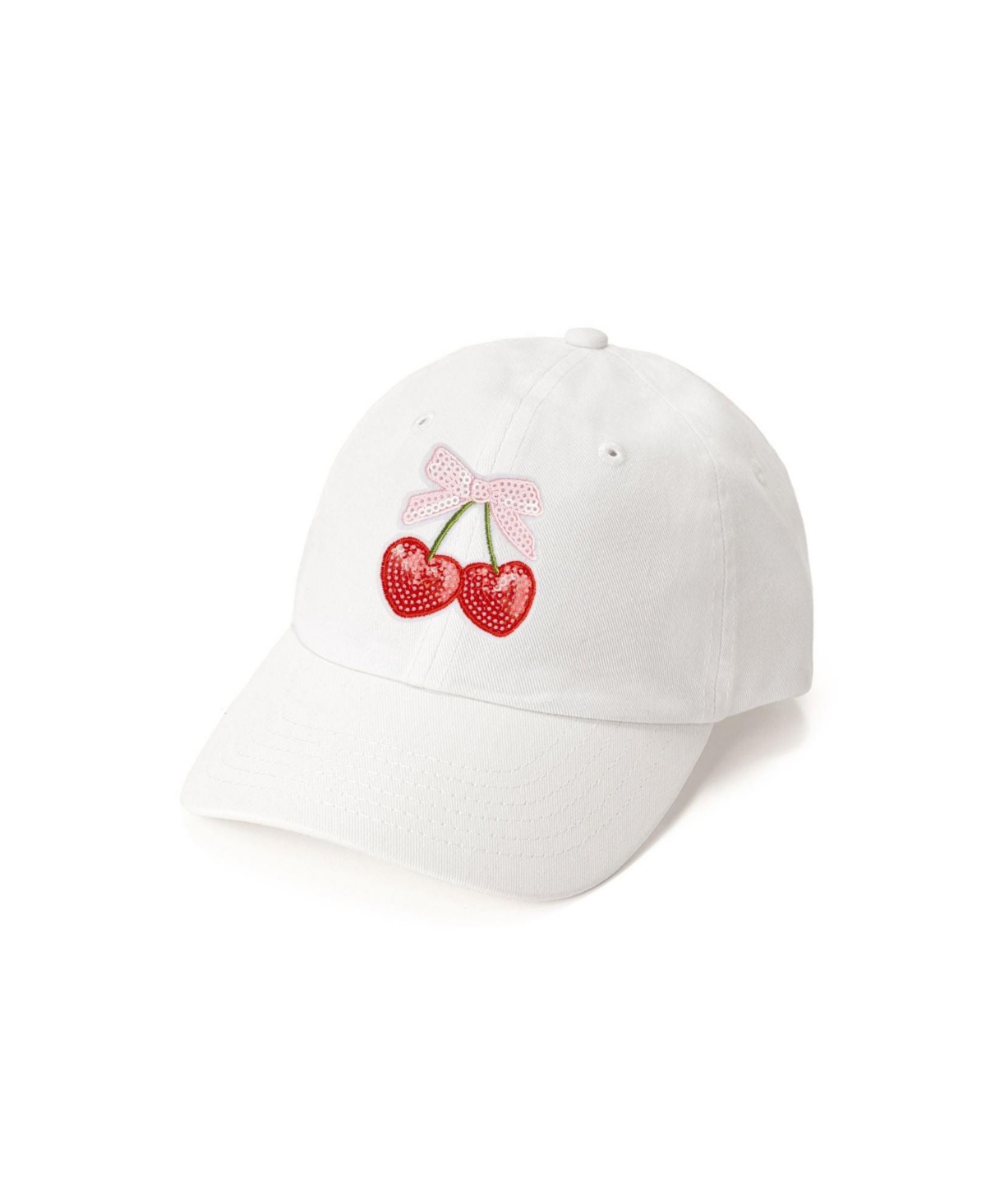 Click here for Sweet Wink Girls Cherry Sequin Patch Baseball Hat... prices