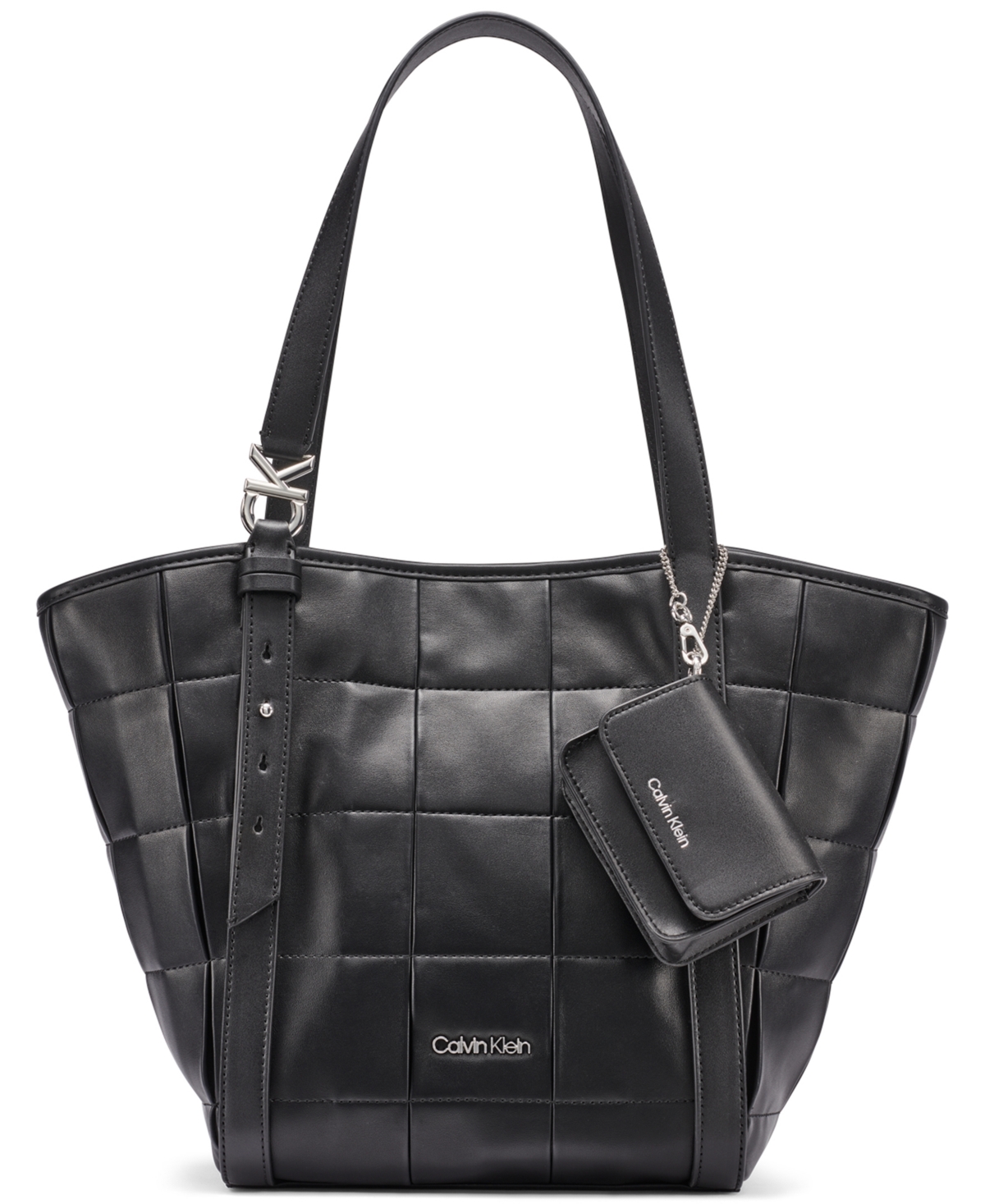Click here for Calvin Klein Tina Pleated Extra-Large Tote Handbag... prices