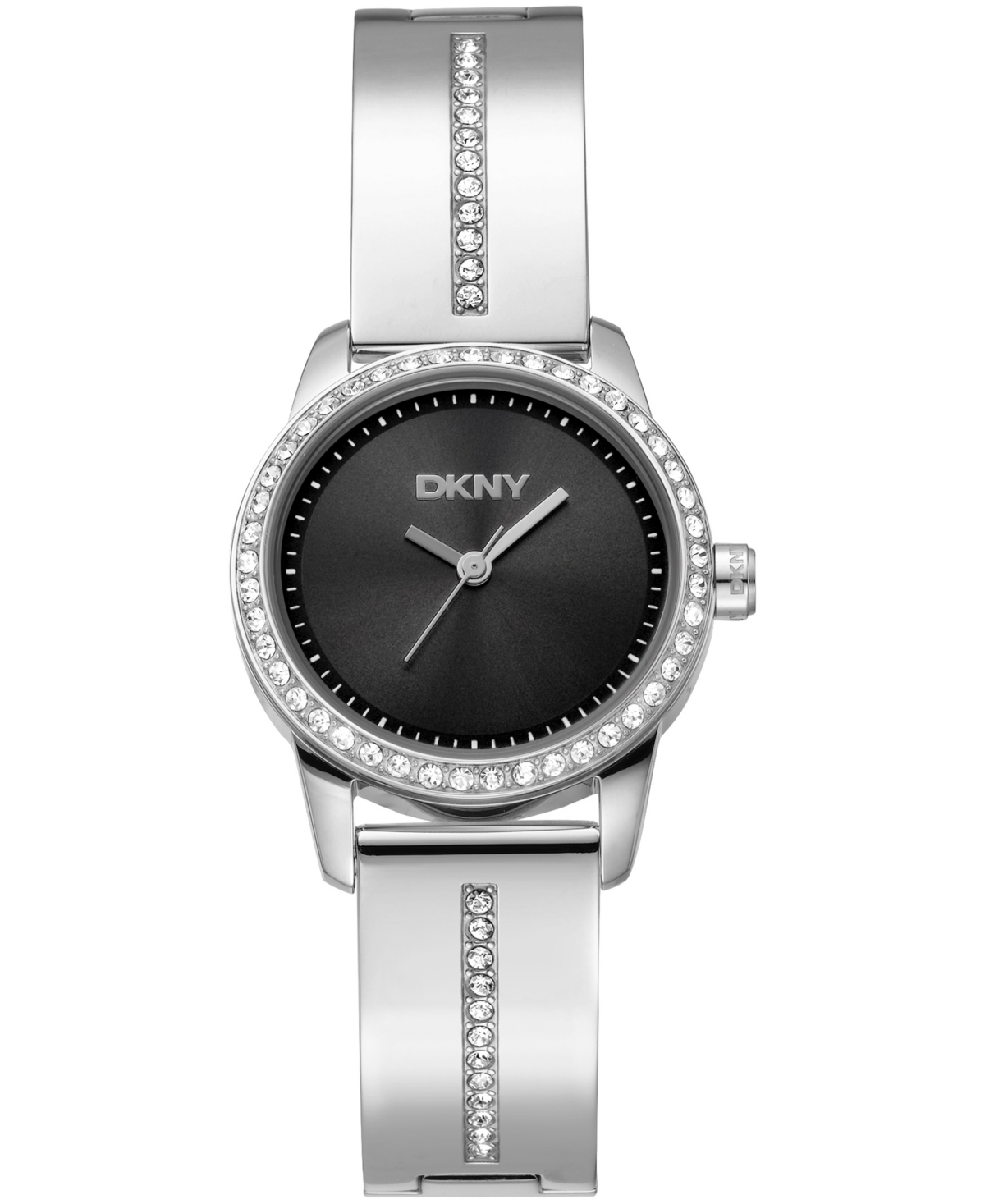 Click here for Dkny Womens Half Bangle Quartz Stainless Steel Wat... prices