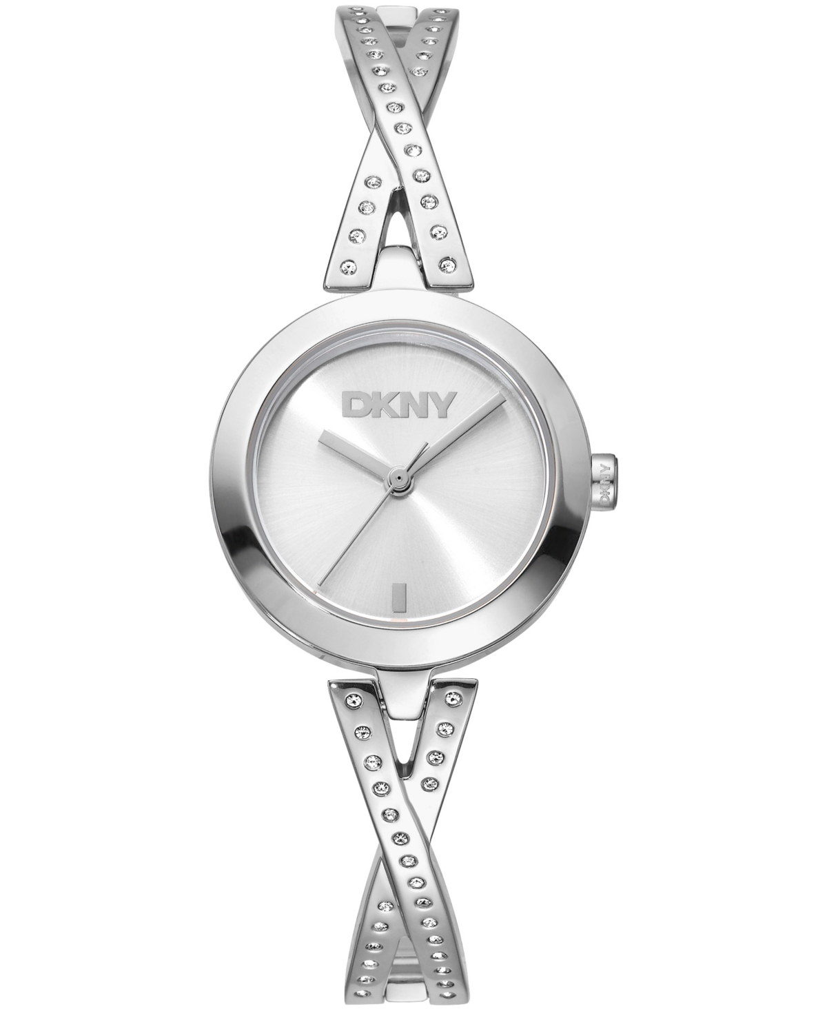 Click here for Dkny Womens Half Bangle Quartz Stainless Steel Wat... prices