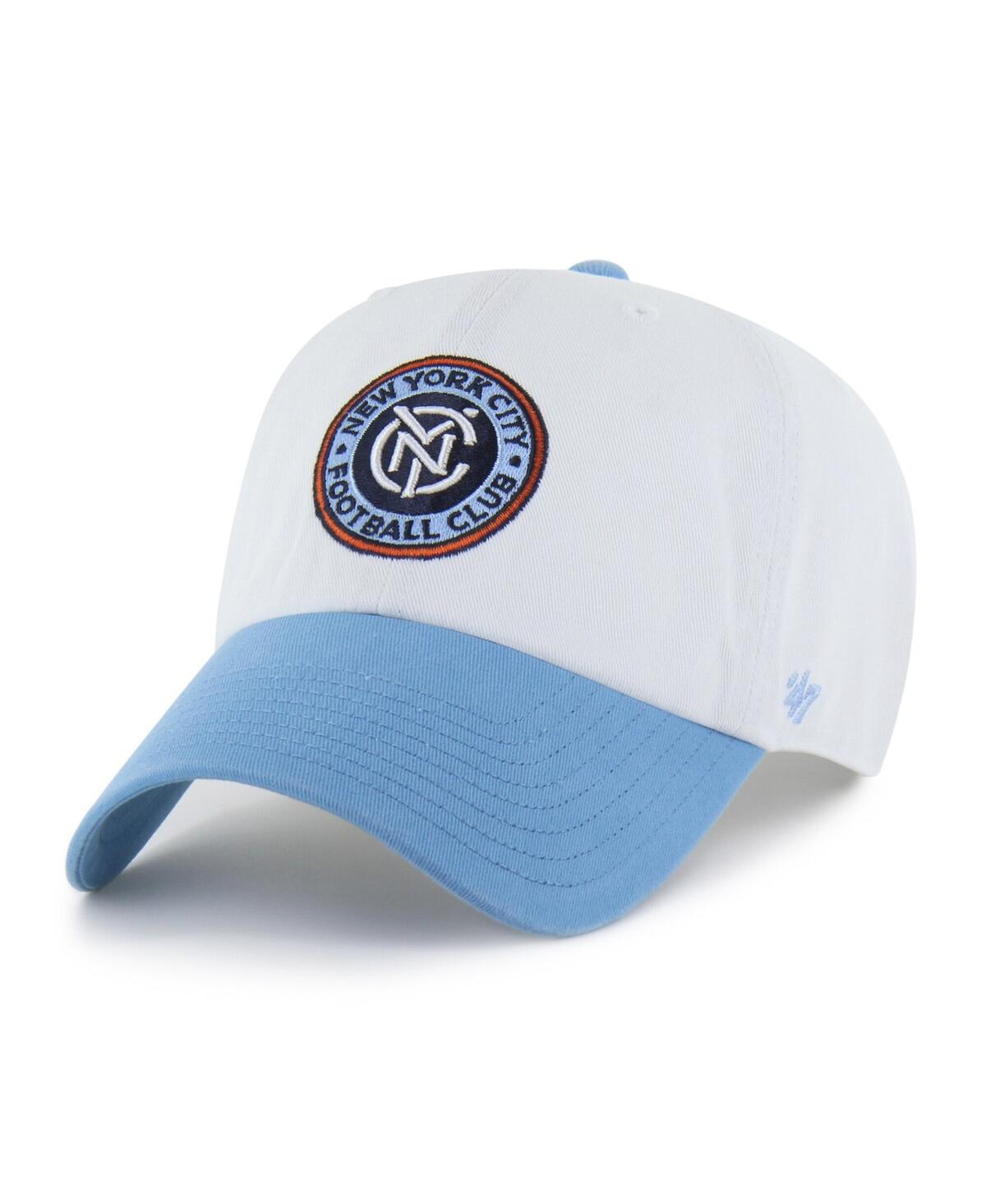 Click here for 47 Brand Mens White New York City Fc Two-Tone Clea... prices
