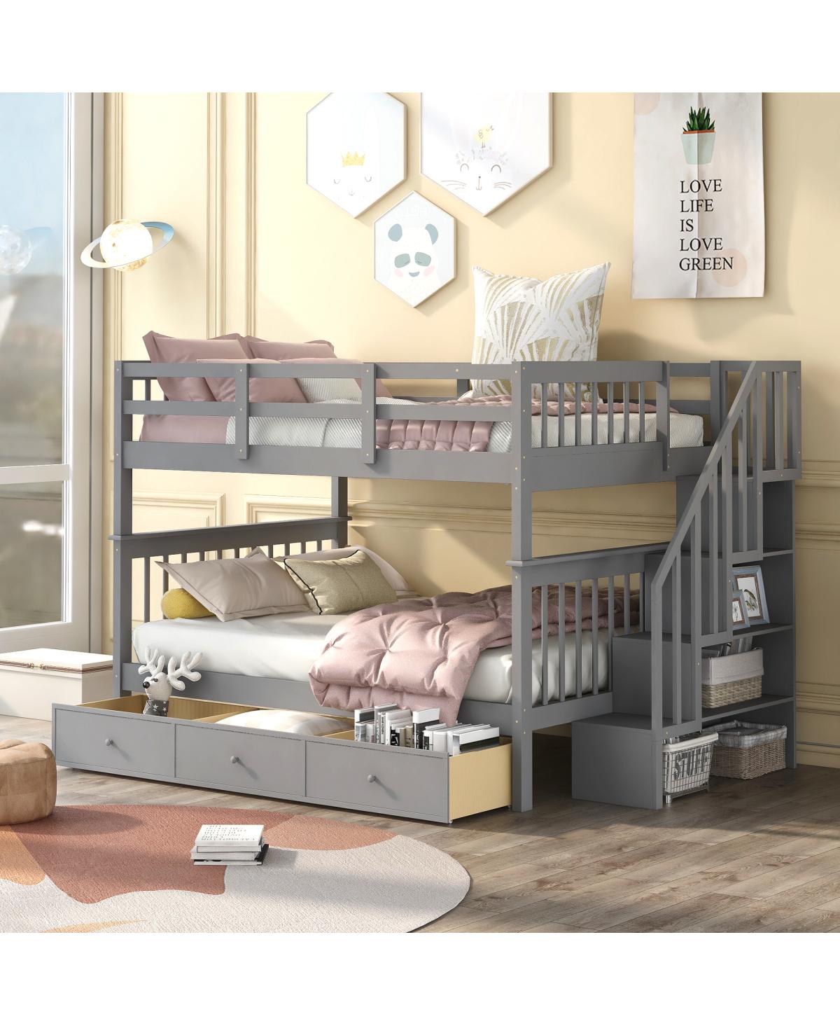 Click here for Streamdale Furniture Full/Full Bunk Bed w/ Drawer... prices