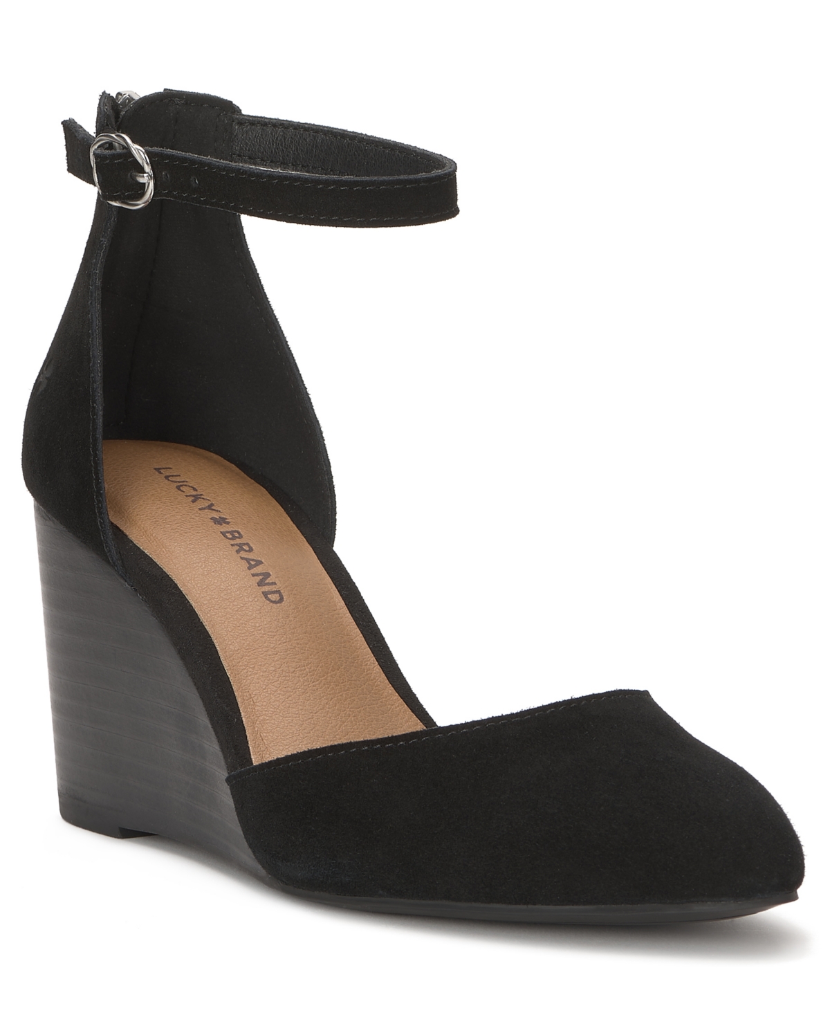 Click here for Lucky Brand Womens Nitika Wedge Heel Pumps - Black... prices