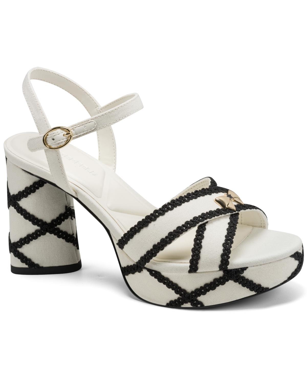 Click here for Karl Lagerfeld Paris Womens Hickory Platform Dress... prices