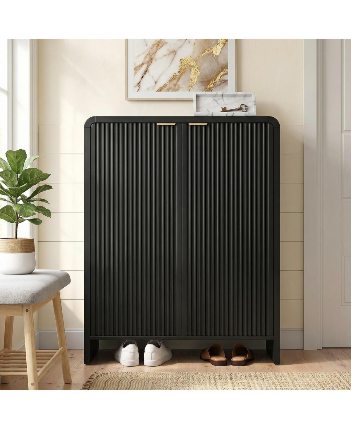 Click here for Tribesigns 6 Tier Shoe Cabinet with Doors  25 Pair... prices