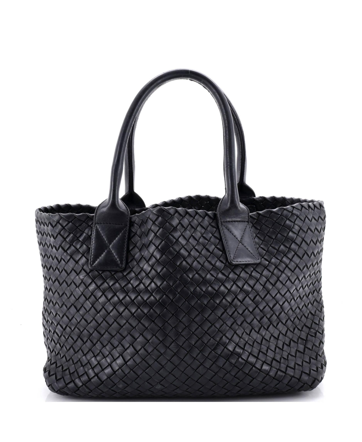 Click here for Pre-Owned Bottega Veneta Medium Cabat Tote Intrecc... prices