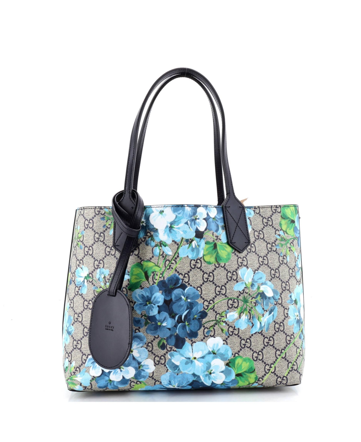 Click here for Pre-Owned Gucci Small Reversible Tote Blooms Gg Pr... prices