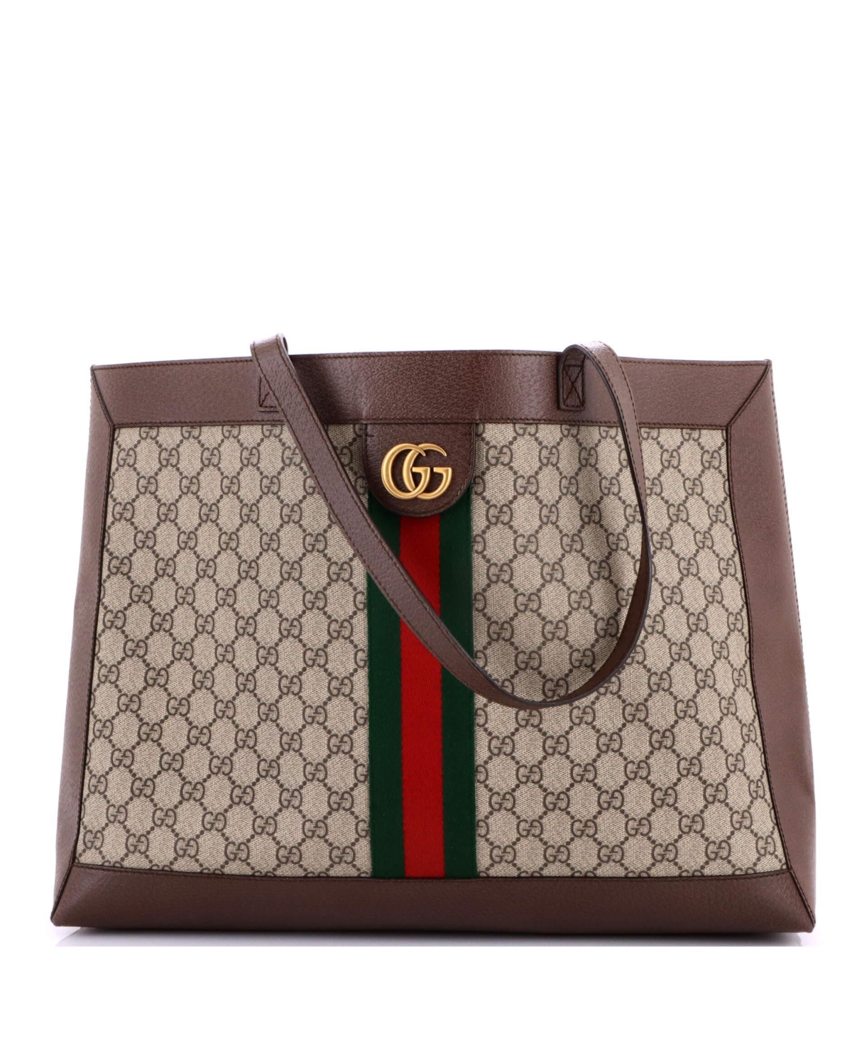 Click here for Pre-Owned Gucci East West Ophidia Soft Open Tote G... prices