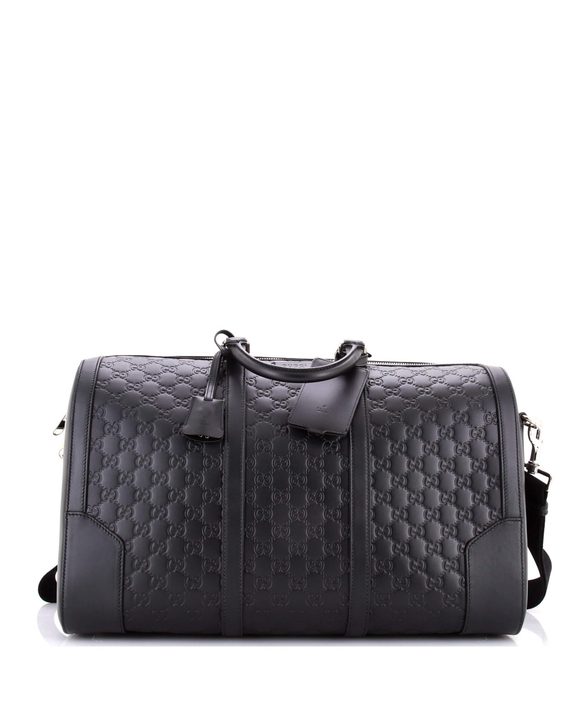 Click here for Pre-Owned Gucci Medium Signature Convertible Duffl... prices