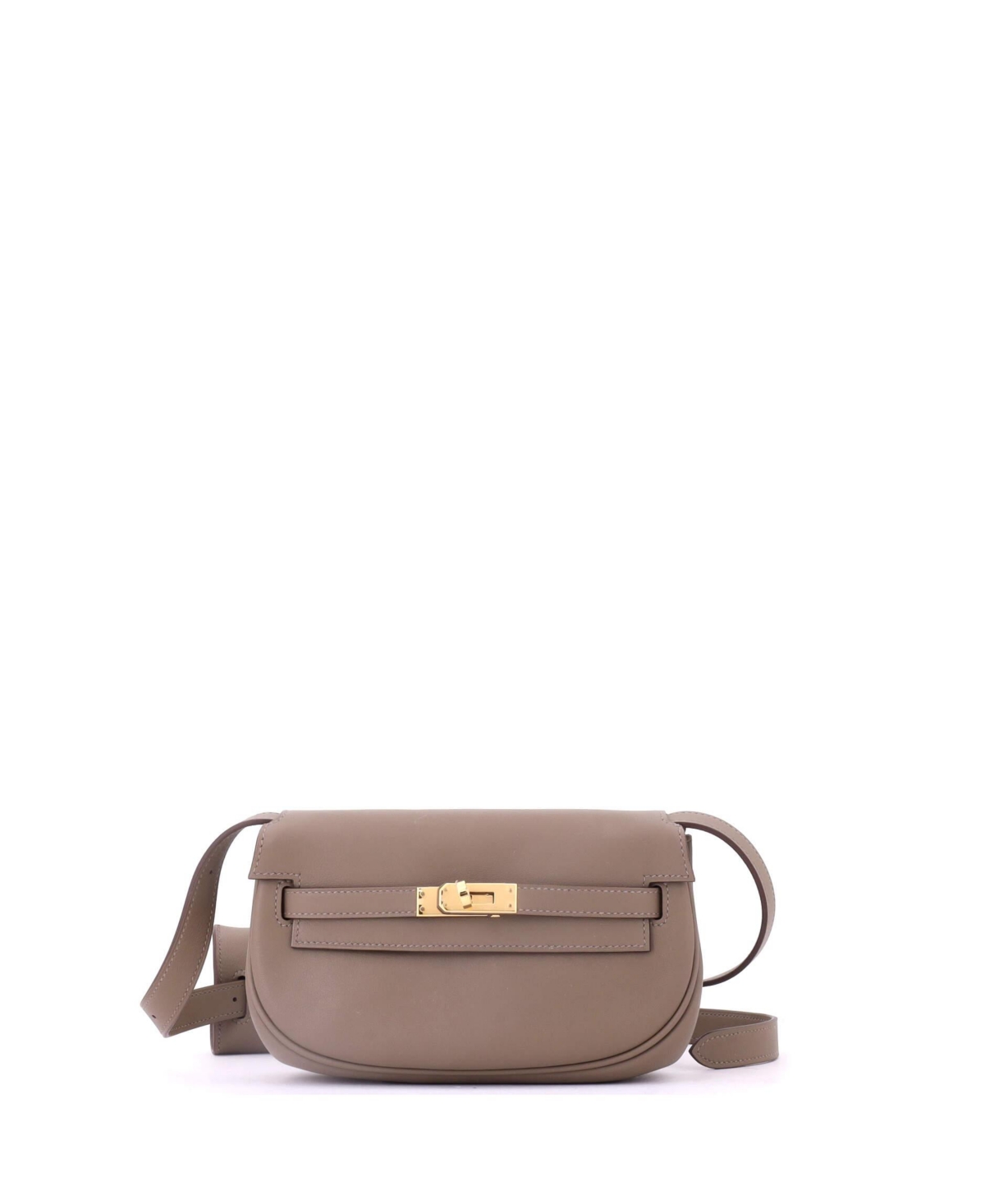 Click here for Pre-Owned HERMES Kelly Moove Bag Swift - Brown prices