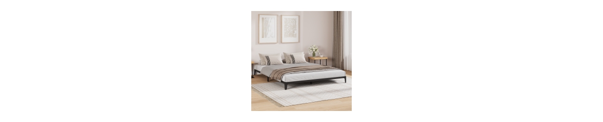 Click here for homfan Bed Frame  Metal Platform Bed Frame  Heavy... prices