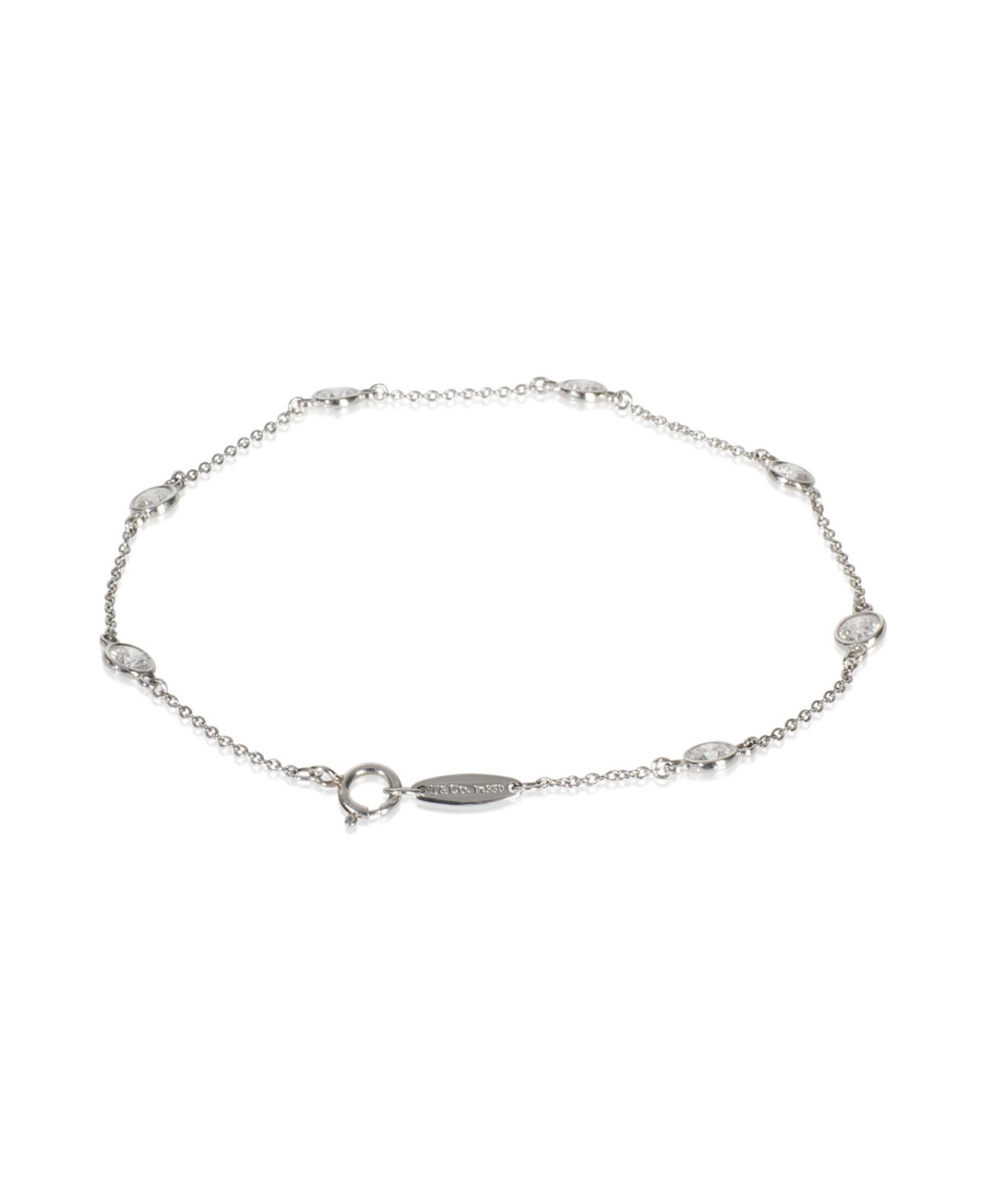 Click here for Pre-Owned Tiffany & Co Platinum Diamond Elsa Peret... prices