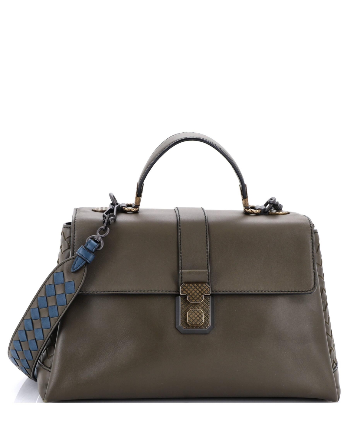Click here for Pre-Owned Bottega Veneta Medium Piazza Top Handle... prices