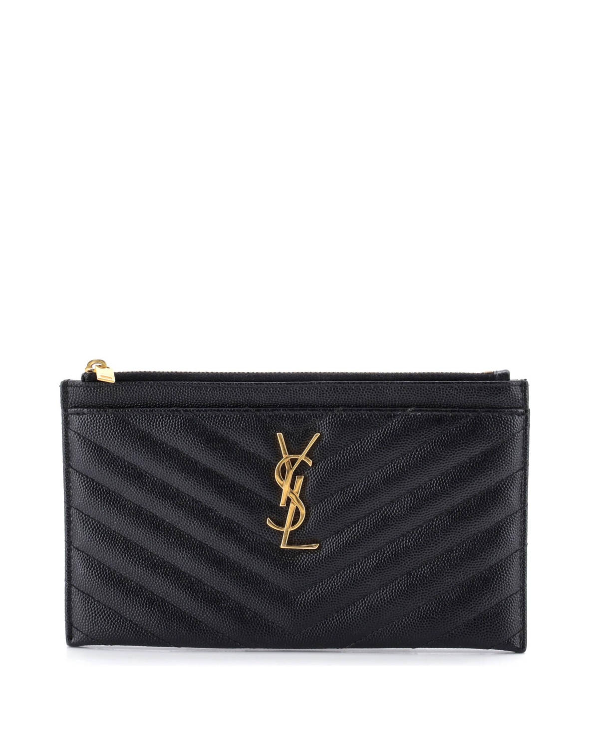 Click here for Pre-Owned Saint Laurent Medium Classic Monogram Zi... prices