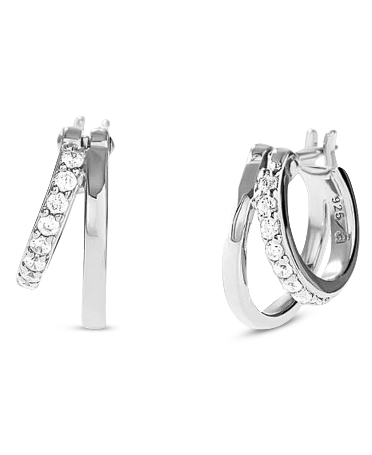 Click here for Ana Luisa Toda Mini Gold-Plated Double Hoop Earrin... prices