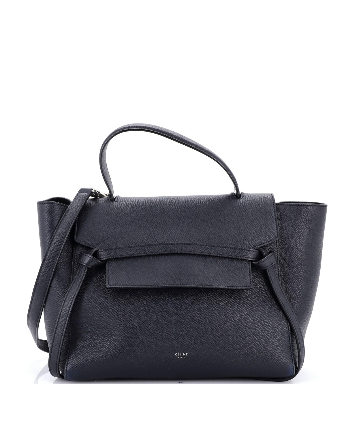 Click here for Pre-Owned Celine Mini Belt Bag Textured Leather -... prices