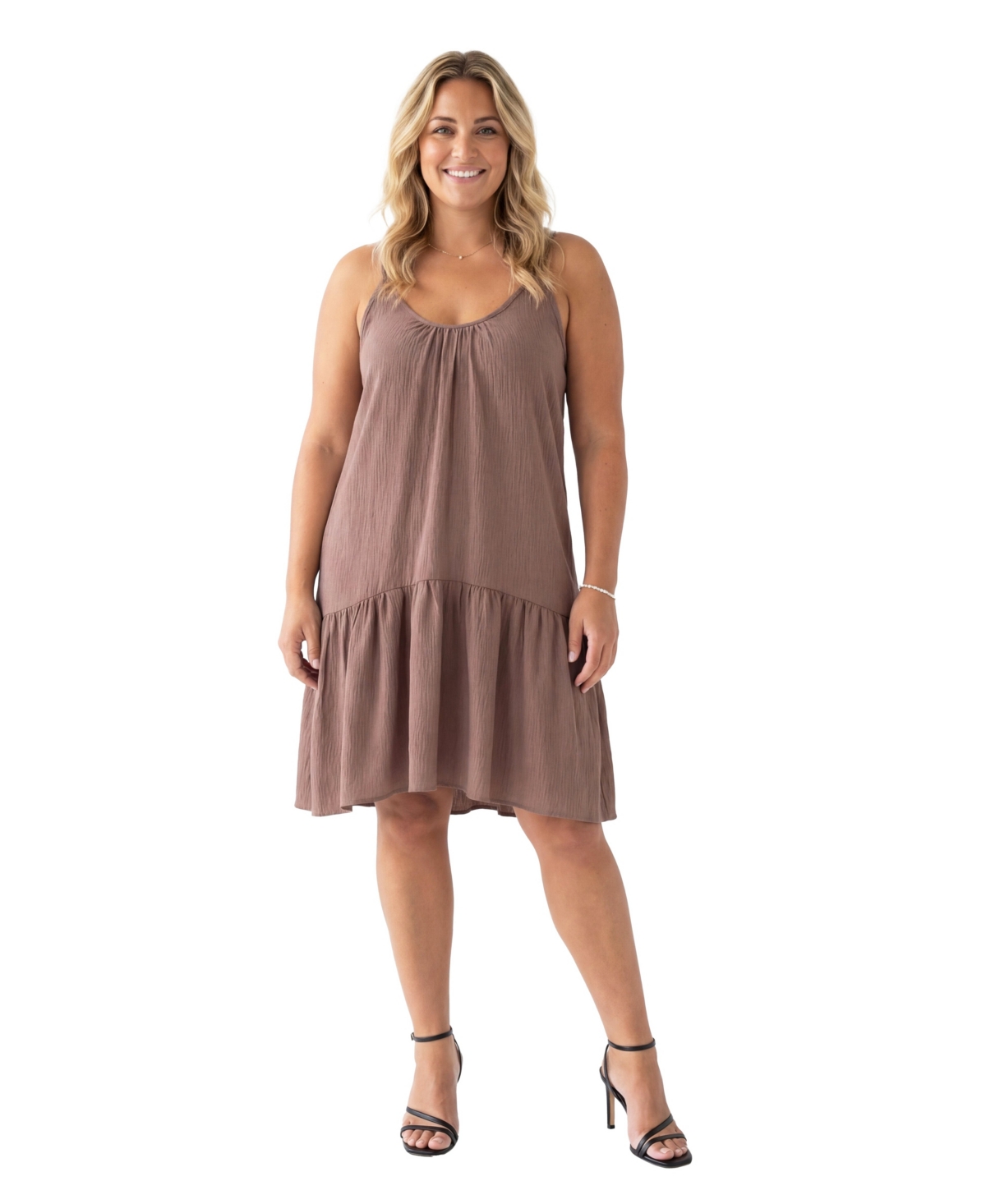Click here for 24seven Comfort Apparel Plus Size Essential Curvy... prices