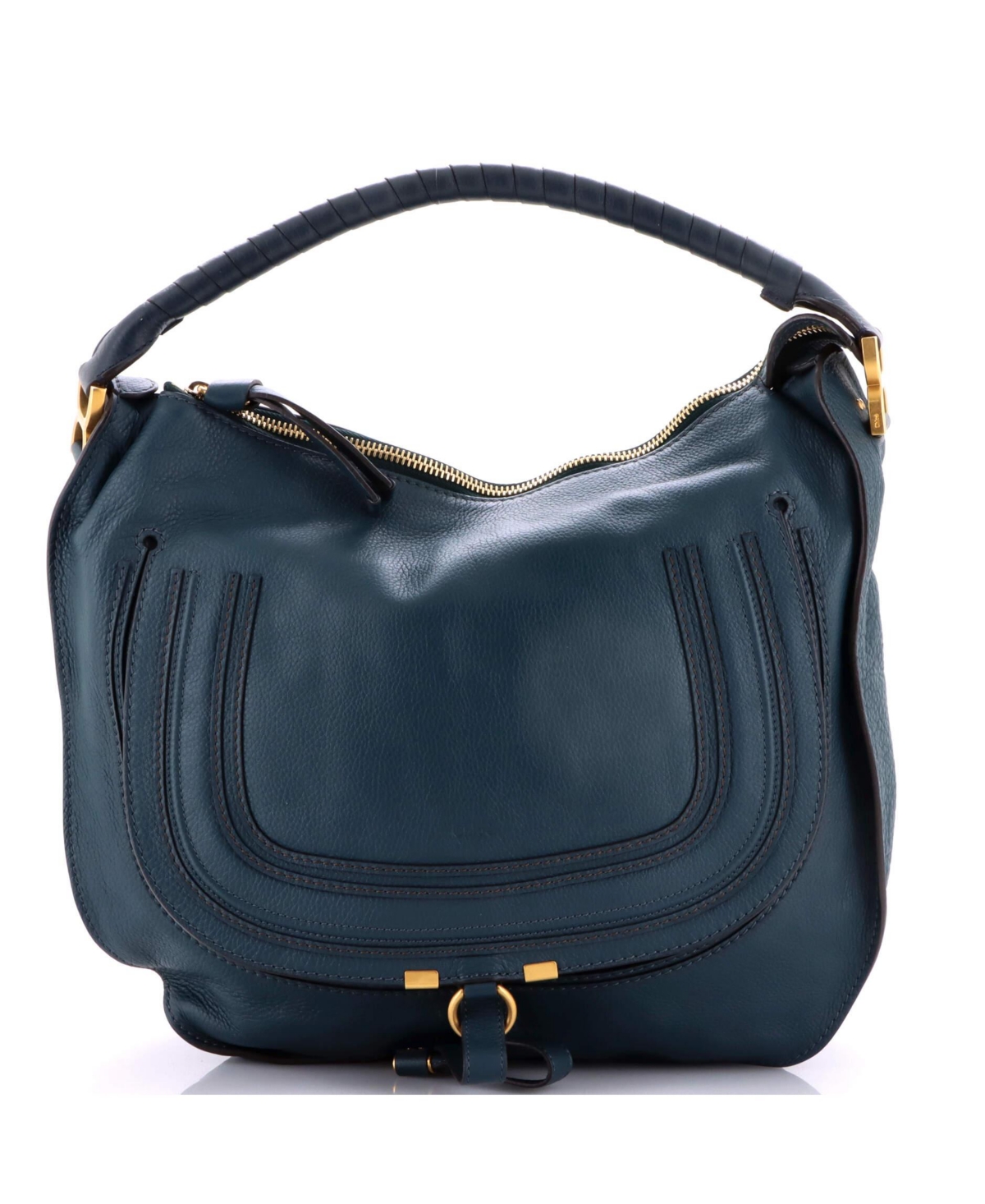 Click here for Pre-Owned Chloe Medium Marcie Shoulder Bag Leather... prices