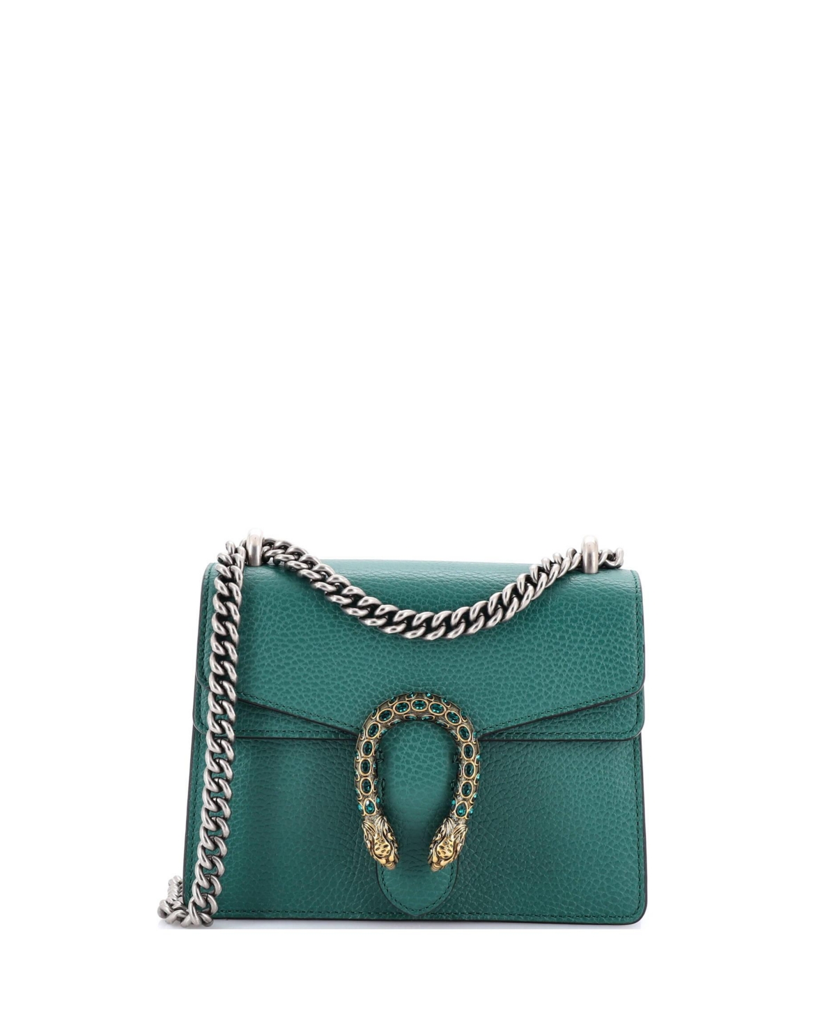 Click here for Pre-Owned Gucci Mini Dionysus Bag Leather - Green prices