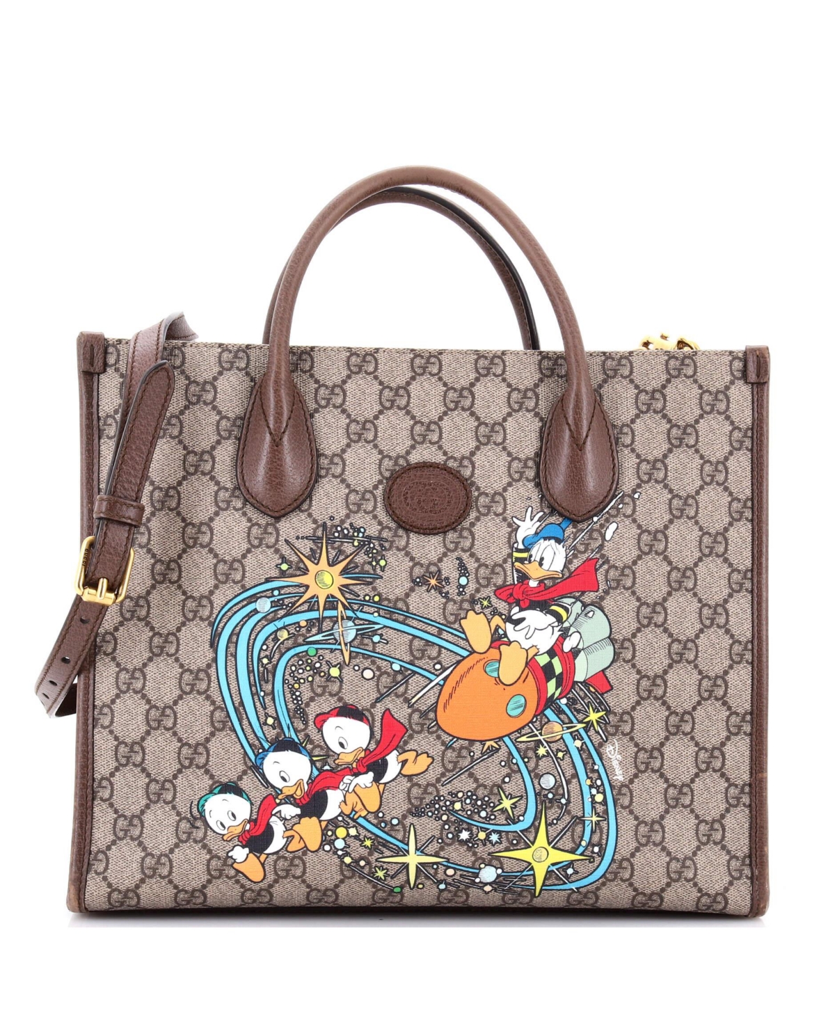 Click here for Pre-Owned Gucci Medium Disney Donald Duck Converti... prices