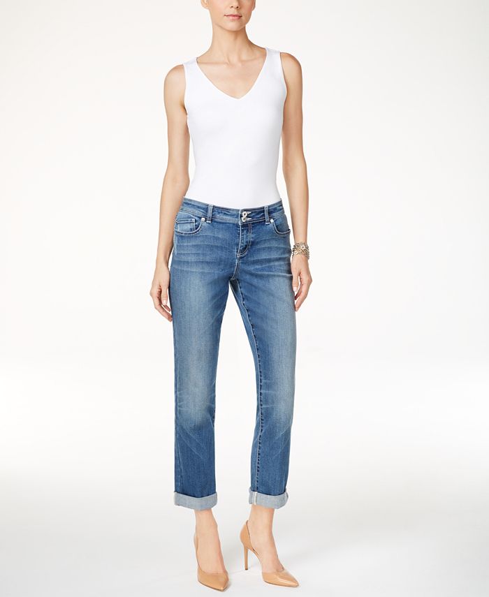 INC International Concepts I.N.C. 5-Pocket Straight-Leg Jeans, Created ...