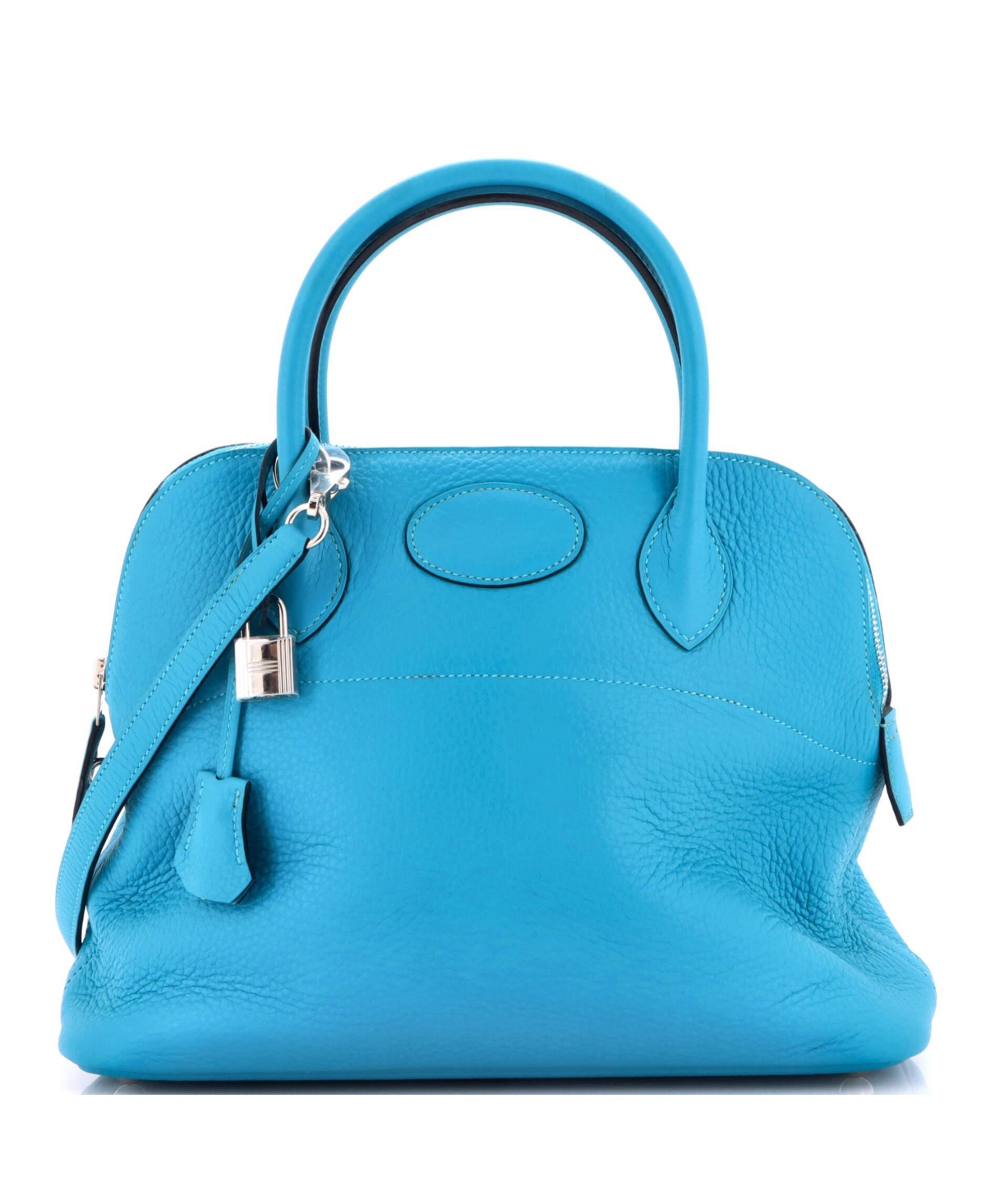 Click here for Pre-Owned HERMES 31 Bolide Bag Clemence - Blue prices