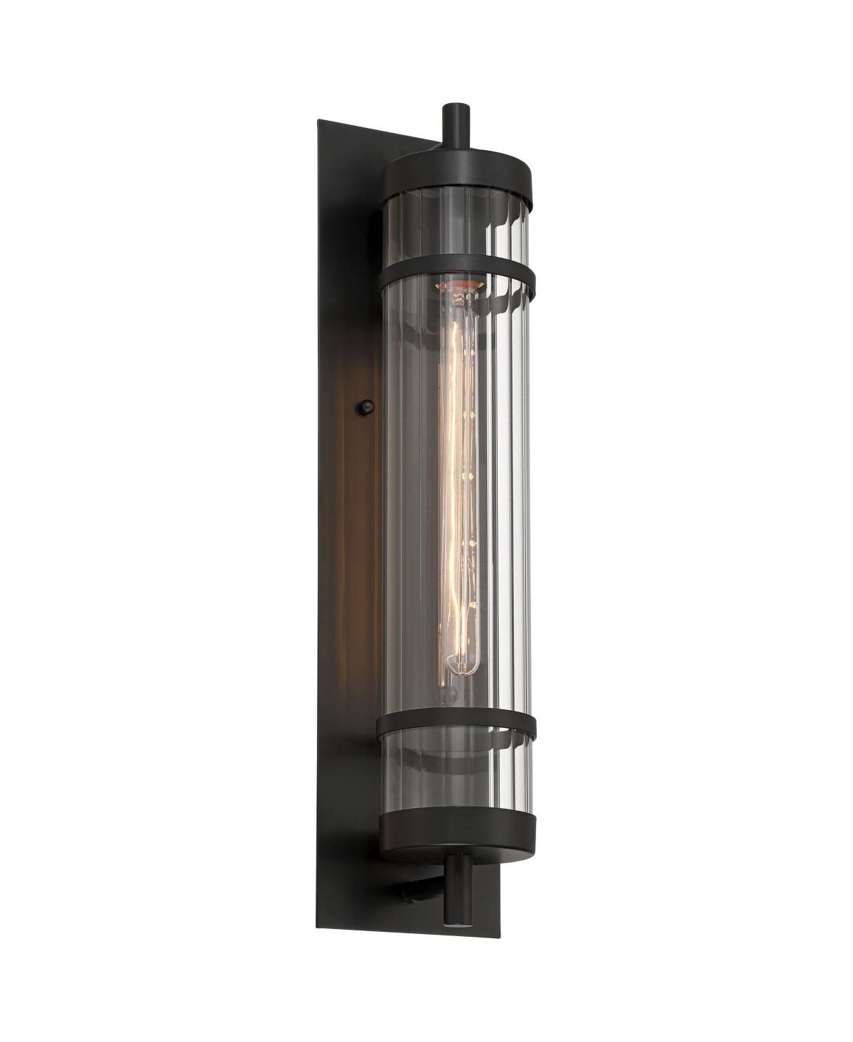 Click here for Possini Euro Design Andar High Fluted Glass Outdoo... prices