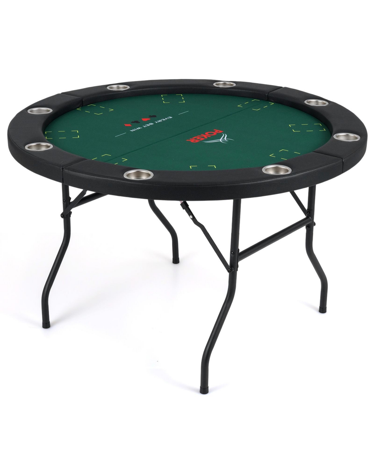 Click here for Slickblue Folding Poker Table with Cup Holders  Pa... prices