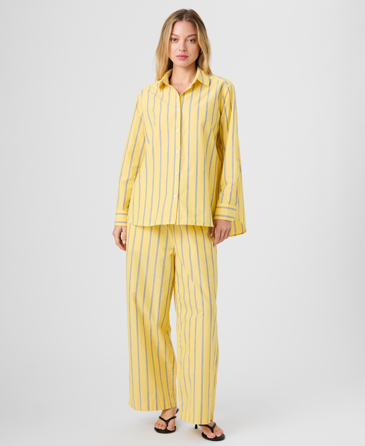 Click here for French Connection Womens Long-Sleeve Button-Front... prices