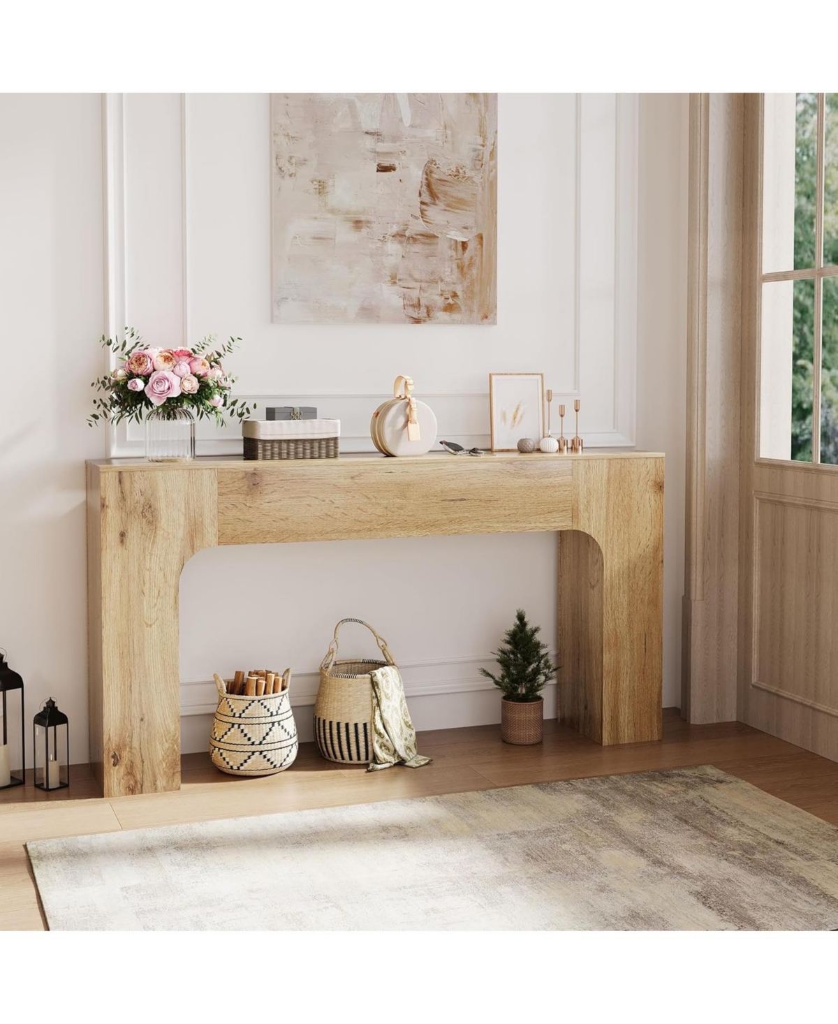 Click here for gaomon 63 Slim Console Table for Entryway - Narrow... prices