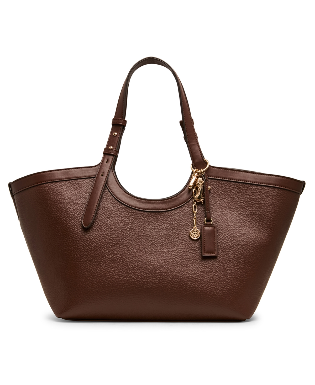 Click here for Anne Klein Medium East West Tote Handbag - Brown prices