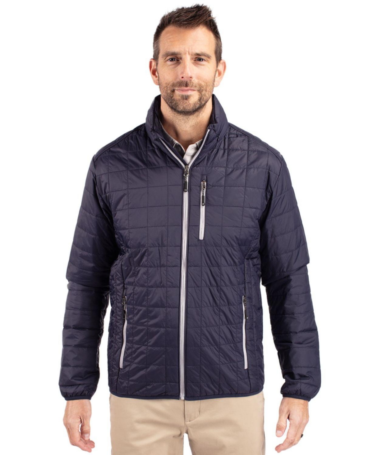 Click here for Cutter & Buck Mens Big & Tall Rainier Jacket - Dar... prices