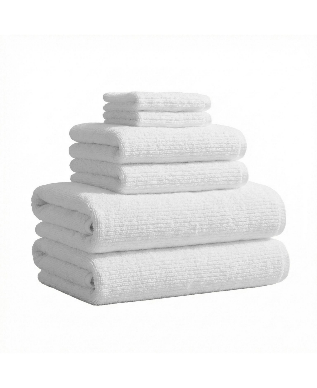 Click here for Linery & Co Turkish Cotton Textured 6 Piece Bath T... prices