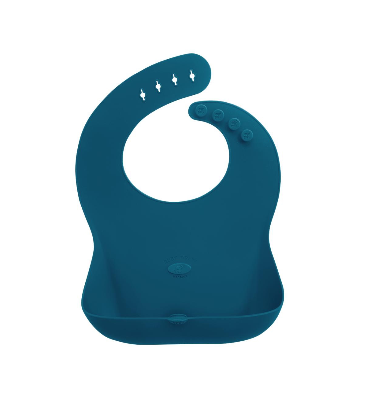 Click here for abiie Ruby Wrapp Silicone Bibs - Space blue prices